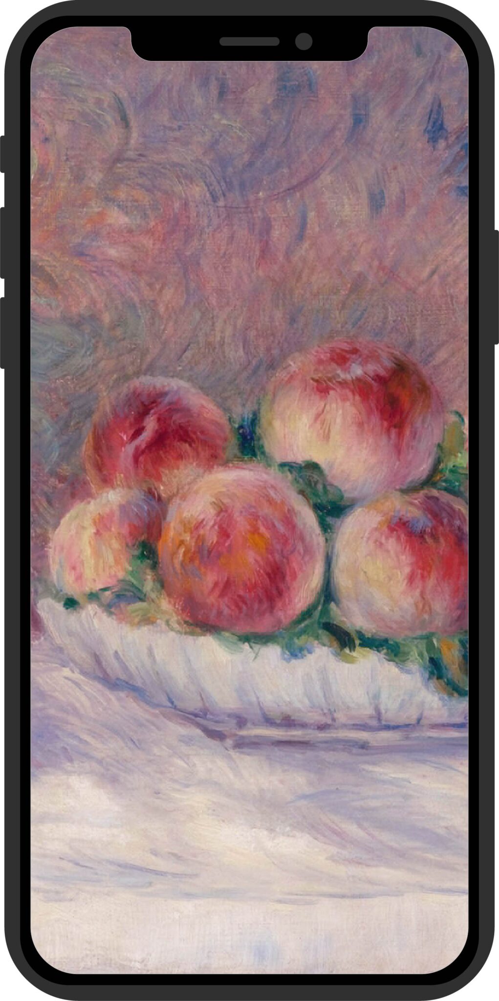 【無料壁紙】ピエール＝オーギュスト・ルノワール「桃 (1881-1882)」 / Pierre Auguste Renoir_Peaches ...